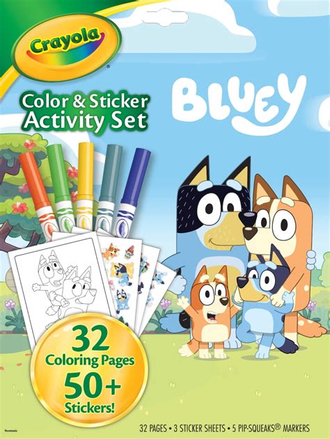 Crayola® Bluey Color And Sticker Activity Set 1 Ct Frys Food Stores