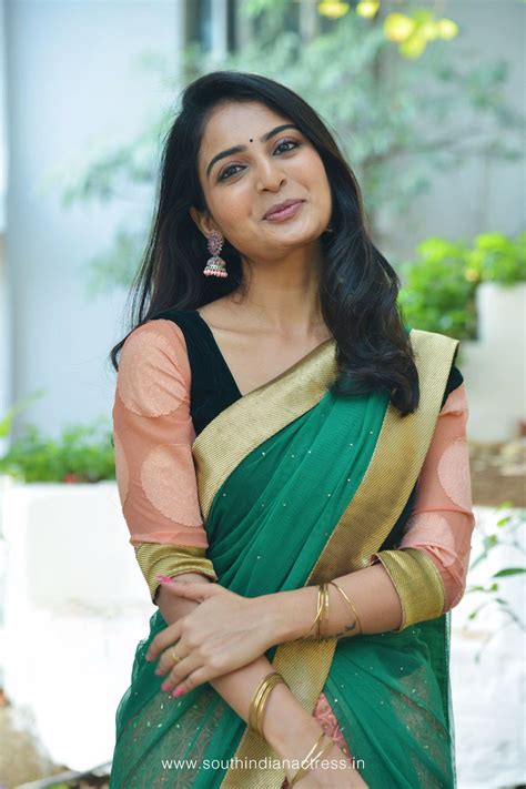 Ananya Nagalla Stills At Bootcut Balaraju Movie Opening