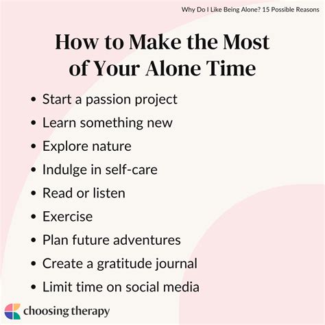 15 Reasons You Like Being Alone