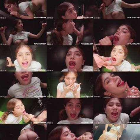 Putalocura Com Marina Gold Swallowing Semen Without Tragando Leche La Teen