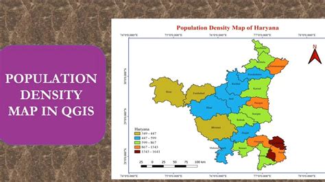 How To Create Population Density Map In Qgis Youtube