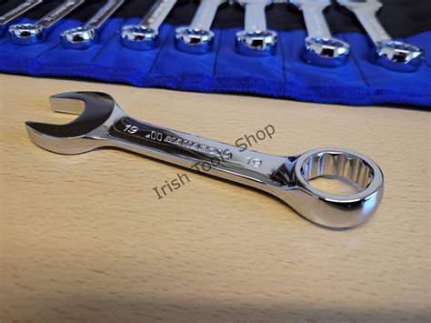 10 Piece Stubby Combination Spanner Set Irish Tools Shop