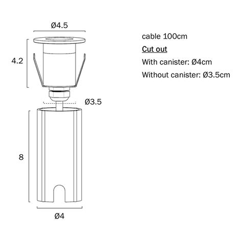 Halon Brass Inground Light Satinless Steel Halon G1 Ss324
