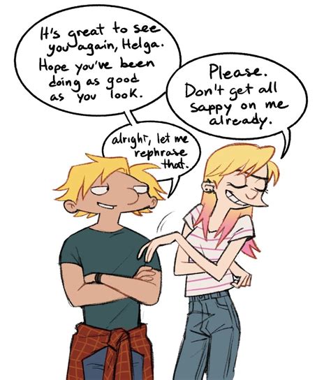 Pin By Teffie Yo On Nickelodeon Arnold And Helga Hey Arnold Cartoon Fan