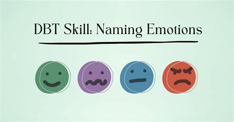Naming Emotions Dbt Skill Key To Emotional Health And Growth