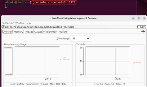 Jconsole Using Jconsole Java Se Monitoring And Management Guide