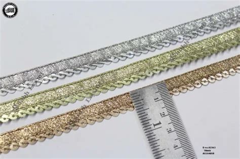 Glitter Sequence Lace For Garment At ₹ 3meter In Surat Id