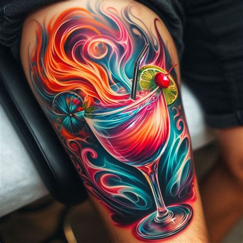 Cocktail Tattoo Ideas A Toast To Fun Friendship And Celebration Tattoo Inspired Apparel