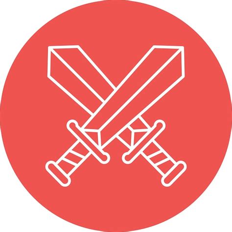 Premium Vector Game Sword Vector Illustration Style