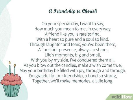40 Birthday Poems For A Friend Sweet And Funny Messages