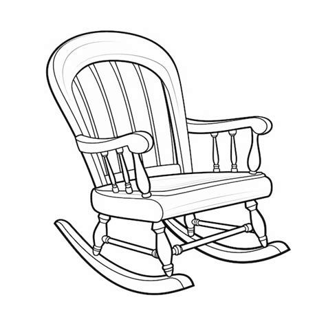 Bentwood Chair Coloring Pages Images Free Download On Freepik