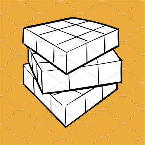 Illustration Of Cubic Illustrator Graphics ~ Creative Market