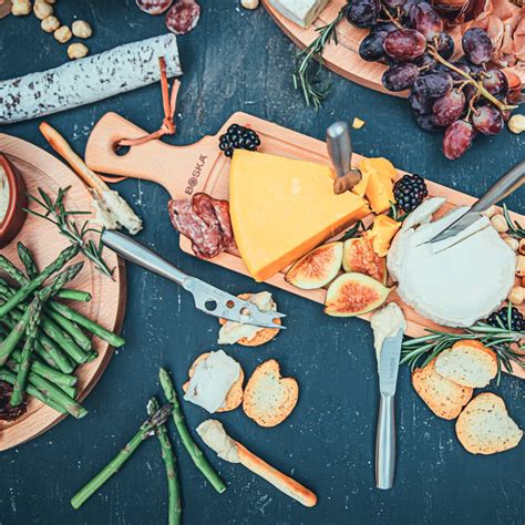 Set De 4 Mini Cuchillos Para Quesos Modelo Copenhagen Boska Dcocina