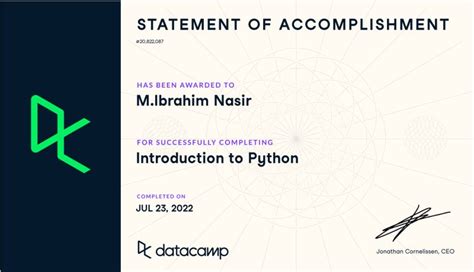 Muhammad Ibrahim Nasir On Linkedin Python Share