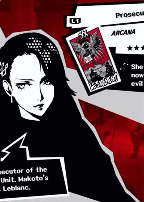 Persona 5 Royal Sae Niijima Judgement Confidant Guide