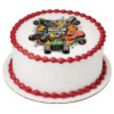 Order Monster Jam® Monster Trucks Edible Image® By Photocake® Cake From Viking Village Foods