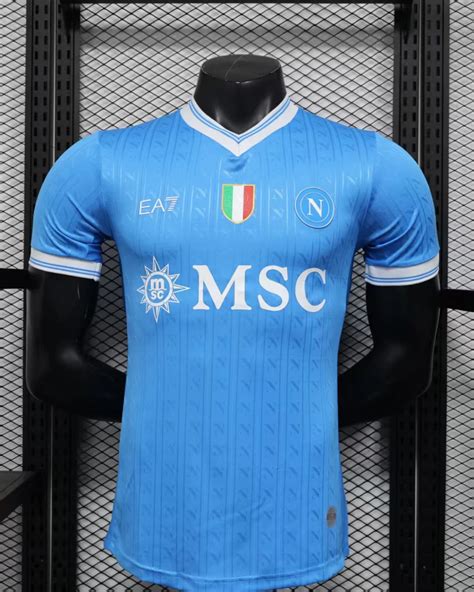 Napoli 25 26 Home Authentic Jersey Fusion Gear Football Store