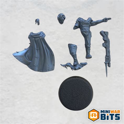 Colonel Colm Corbec Single Figure Miniwar Bits