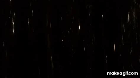 Rain With Black Background On Make A 