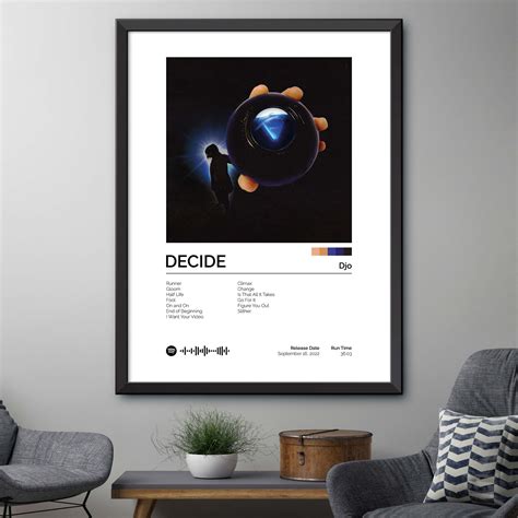 Djo Decide Album Cover Print Dormfuly