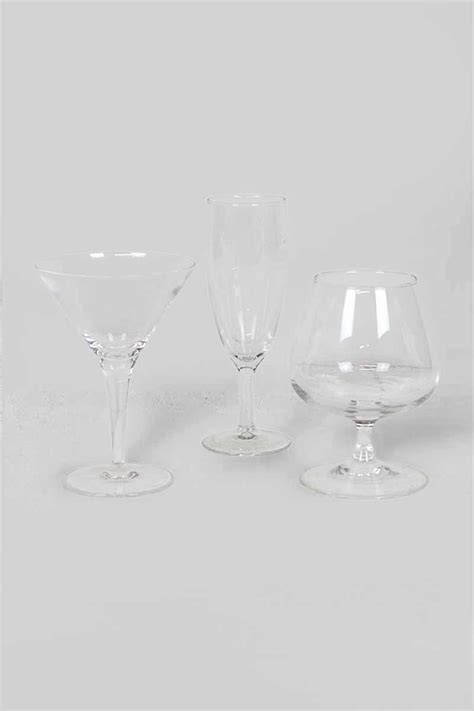 Pub Stem Glasses Brandy Cocktails Various The Classic Prop Hire Company