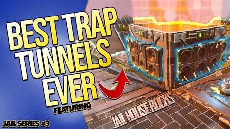 Fortnite Best Trap Tunnels Ever Trapping In Stw Pt15 Jail House