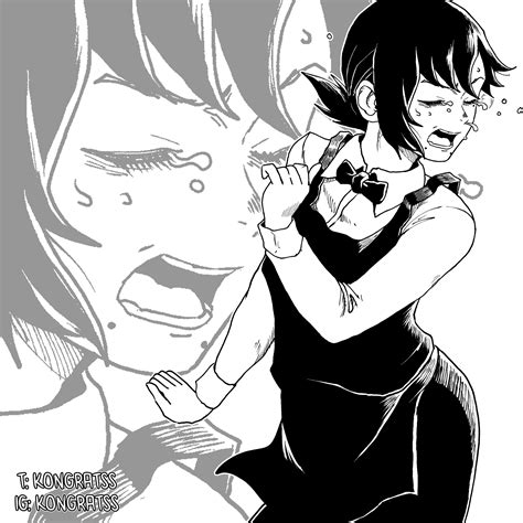 I Drew A Fanart Of Kobeni Cry Dancing Rchainsawman