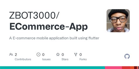 GitHub ZBOT ECommerce App A E Commerce Mobile Application Built Using Flutter