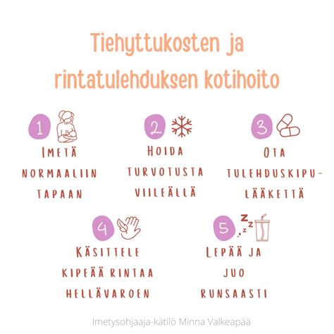 Tiehyttukos Ja Rintatulehdus Imetysohjaaja Kätilö Minna Valkeapää