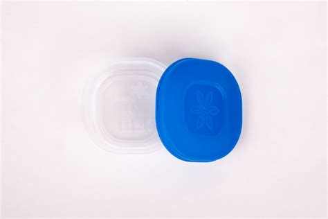 4 Piece Sauce Container Set Flower Plast