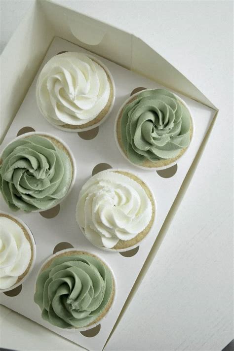 Green Cupcakes In A Box Birthday Party Cupcake Inspiration Elegant