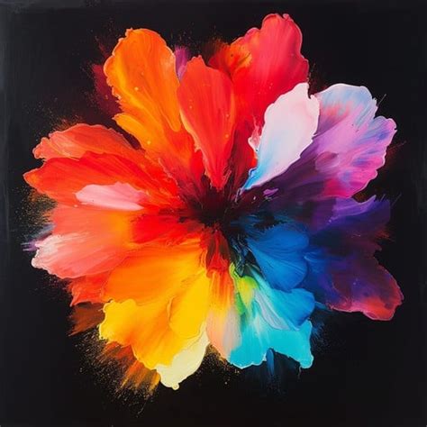 Free Vibrant Color Explosion Image Abstract Art Vibrant Download