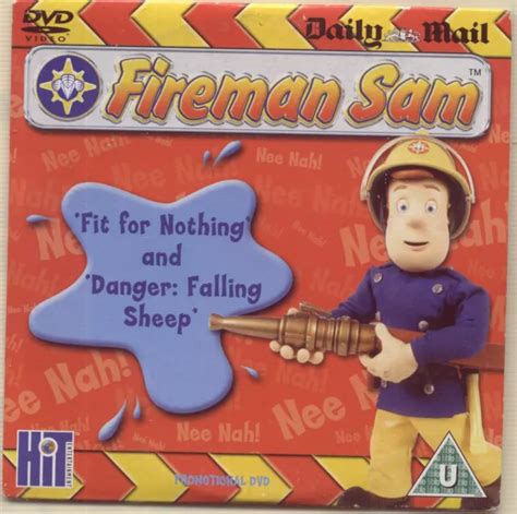 Fireman Sam Fit For Nothing Danger Falling Sheep Promo Dvd 2005