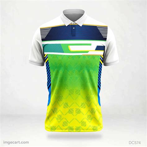 Green And Yellow White Jersey Design Imgecart