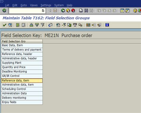 How To Make Header Texts Mandatory In Me21npurcha Sap Community