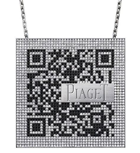 Piaget Unveils The Worlds First Diamond Qr Code Coding Qr Code Diamond