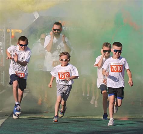 Nnec Conducts Color Run For Books Rappahannock Record