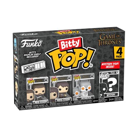 Game Of Thrones Ned Stark Bitty Pop 4 Pack Ikon Collectables