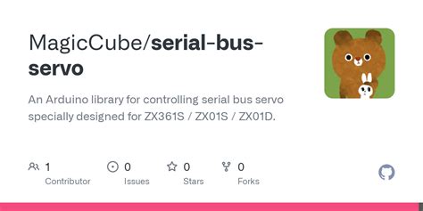 GitHub MagicCube Serial Bus Servo An Arduino Library For Controlling Serial Bus Servo