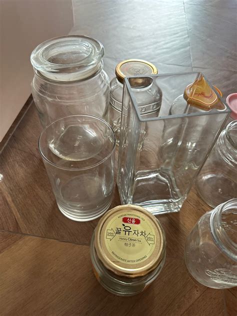 Glass Jars Containers Free Furniture And Home Living Kitchenware