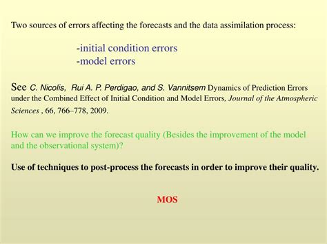 Ppt A Unified Linear Model Output Statistics Scheme For Both