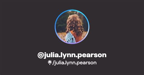 Julia Lynn Pearson Listen On Spotify Linktree