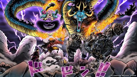 Luffy Kaido Big Mom Wallpaper 4k Pc