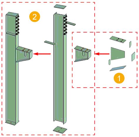 Assembly Types And Assembly Hierarchy Tekla User Assistance