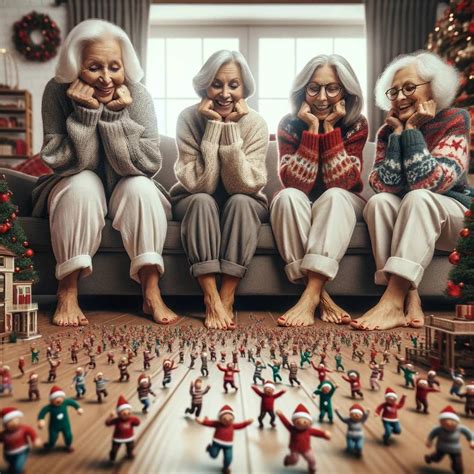 Giantess Grandmas Christmas By Jjlawlor On Deviantart