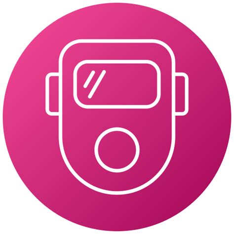 Welding Mask Generic Flat Gradient Icon