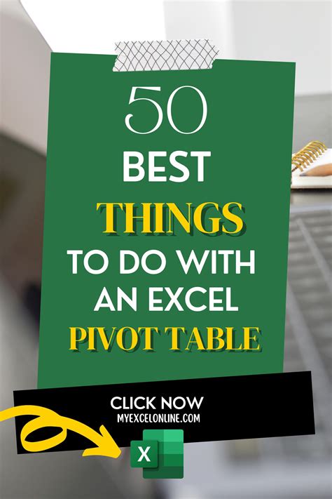 Things You Can Do With Excel Pivot Table Artofit