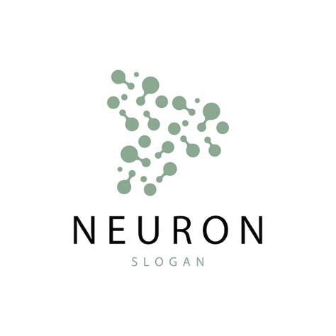 Premium Vector Neuron Logo Neuron Nerve Or Seaweed Vector Abstract