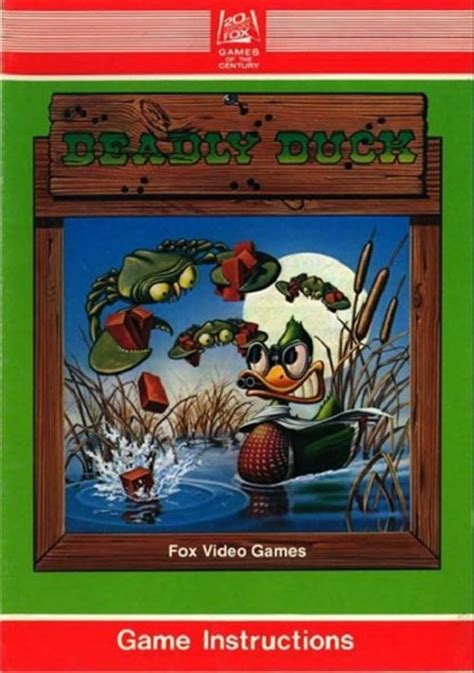 Deadly Duck 1982 20th Century Fox Rom Free Download For Atari 2600