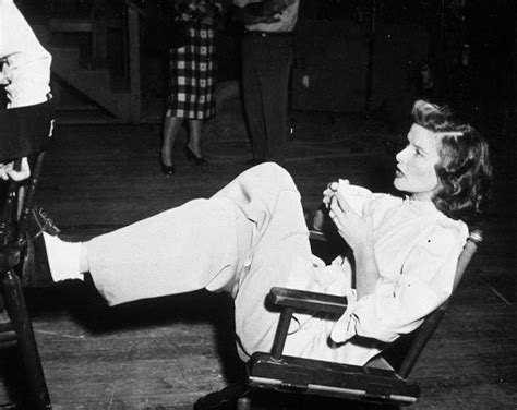 20 Fascinating Vintage Photos Of Katharine Hepburn Wearing Wide Leg